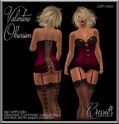 Second Life Marketplace Cb~valentine Obs Wine Box