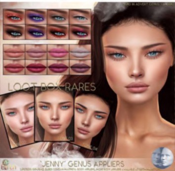 Second Life Marketplace - *Birth* 'Jenny' Genus Appiler - Lipstick6