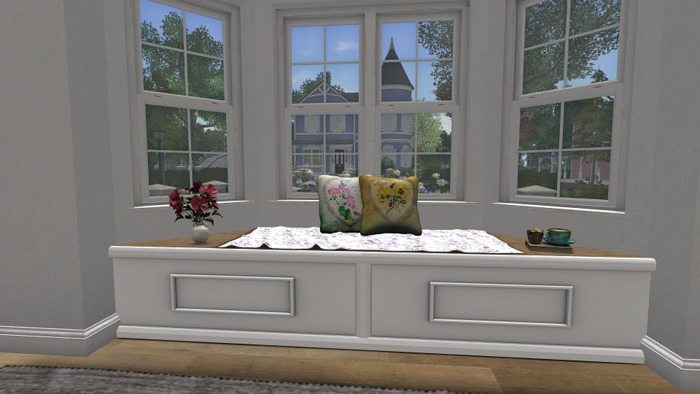Second Life Marketplace - Bellisseria Window seat / Window sill ...
