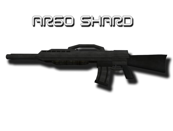 Second Life Marketplace - AR60 Shard assault rifle