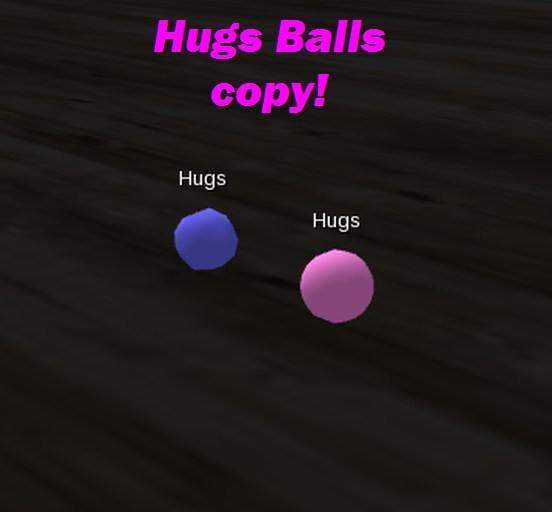 Second Life Marketplace - Hug Pose Ball Set (boxed) Male / Female