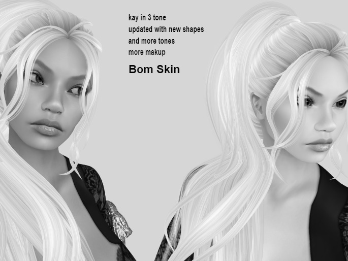 Second Life Marketplace - kay demo Bom skin
