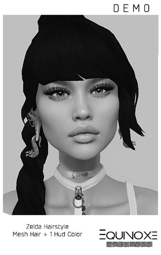Second Life Marketplace E Zelda Mesh Hair Demo
