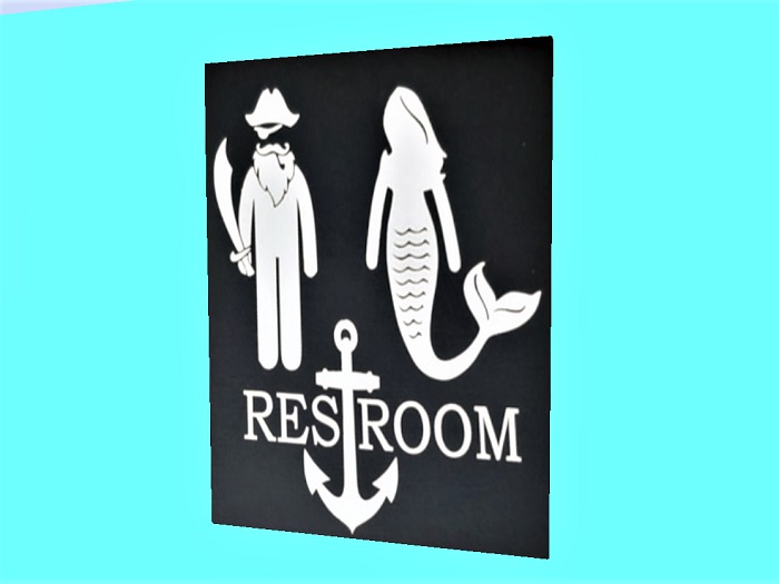 Second Life Marketplace - BEACH HOME WALL DECAL DECOR "Pirate mermaid ...