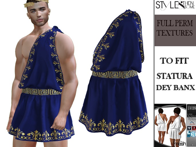 Second Life Marketplace - STYLES -Toga_STATURA FOR MEN -Texture FULL ...