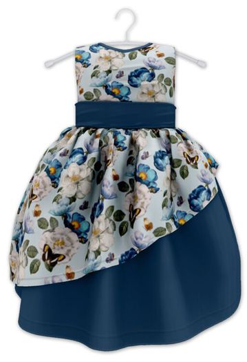 Second Life Marketplace - Mia Bebe TODDLER & YOUTH Amber Party Dress ...
