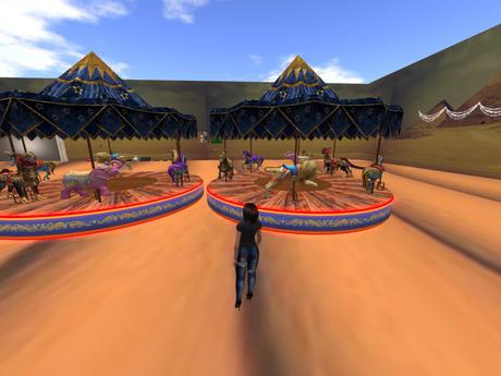 Second Life Marketplace - Merry go round for 6-box