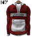 Second Life Marketplace - Nero - Bad Boy Pullover Jacket - Red White ...