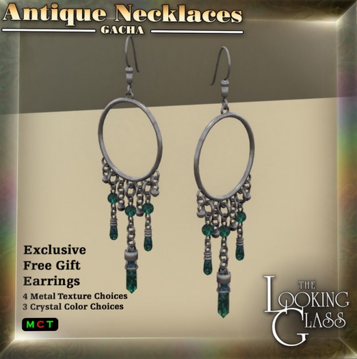 Second Life Marketplace - TLG - Antique Necklaces Gacha - Free Gift ...