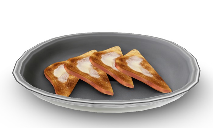 Second Life Marketplace - Beyou Buttered White Bread Toast SG [2]