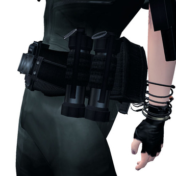Second Life Marketplace - Unisex SHIELD Combat Belt With Prop Flashbang ...