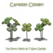 Second Life Marketplace - T-Spot Mesh - Cartoon Clover - Full Perm - LI ...
