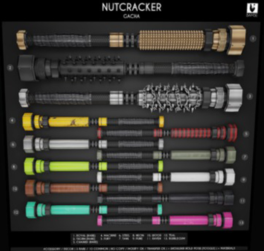 Second Life Marketplace - 7. BAMSE : Nutcracker - Tank