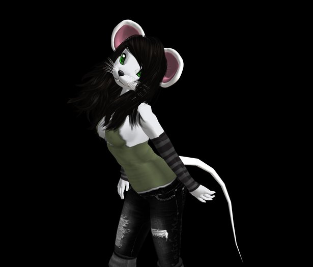 Second Life Marketplace - Mouse Tail and Ears set