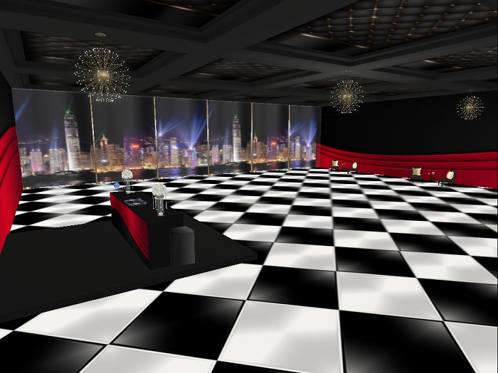 Second Life Marketplace - Red & Black Club & Game Room