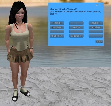Second Life Marketplace - Clothes Control System