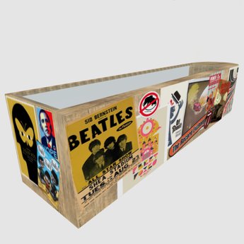 Second Life Marketplace - S&Co. Record Store Counter