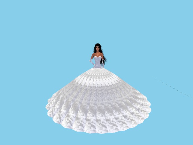 Second Life Marketplace - Silver gown bom / classic add don't wear