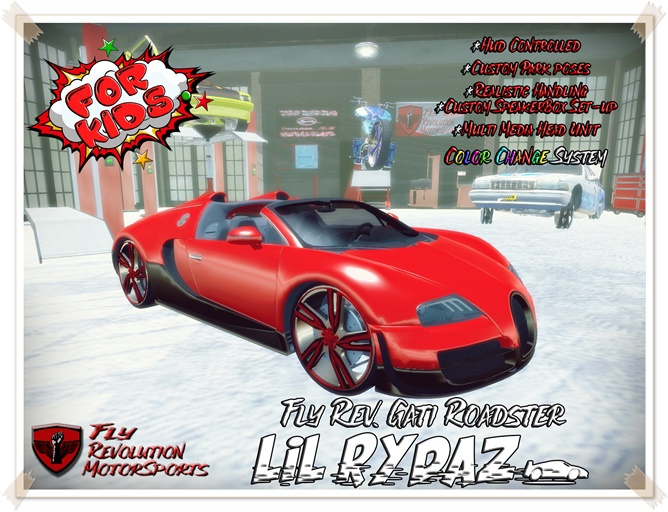 Second Life Marketplace - *** F.R.M.S.*** Lil' Rydaz "Gati FlyRev ...