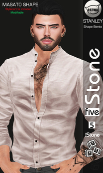 Second Life Marketplace - Five Stone Catwa Head ( Stanley Bento ) Shape ...