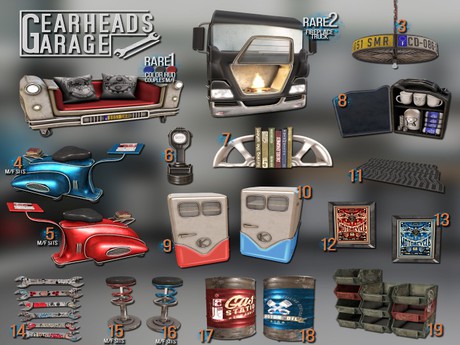 Second Life Marketplace - [Kres] Gearheads Garage - 12