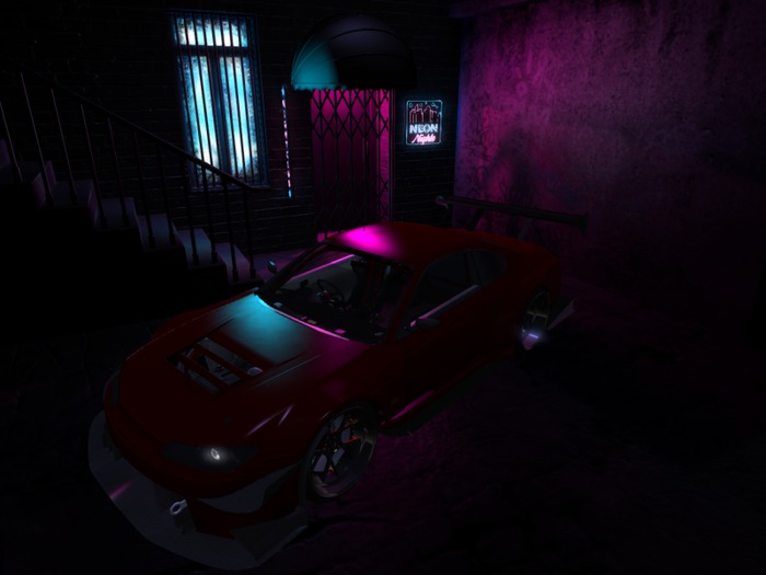 Second Life Marketplace - Wide body JDM car (D2)