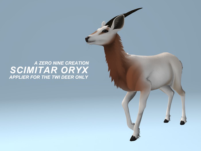 Second Life Marketplace - [09] TWI Deer - Scimitar Oryx