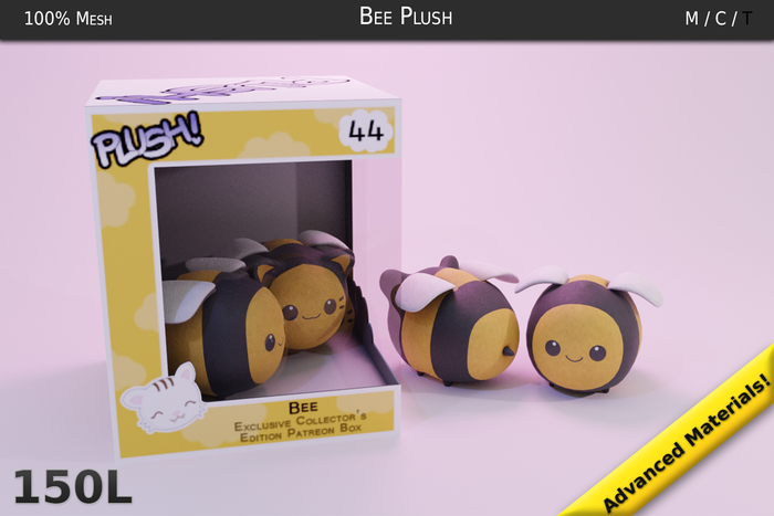 Second Life Marketplace - 44. Bee & Catbee Plushies - Collector's Edition