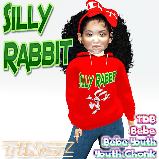 Second Life Marketplace - {Tingz Store} Silly Rabbit Hoodies