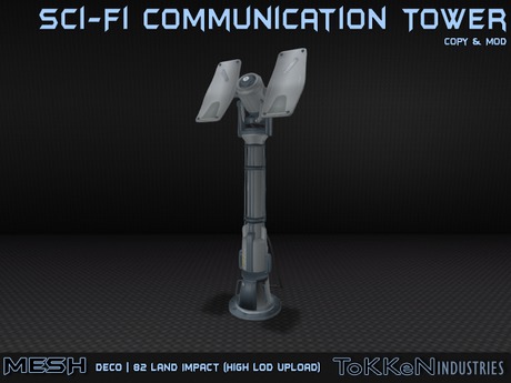 Second Life Marketplace - [ToKKen Industries] Sci-Fi Communication ...