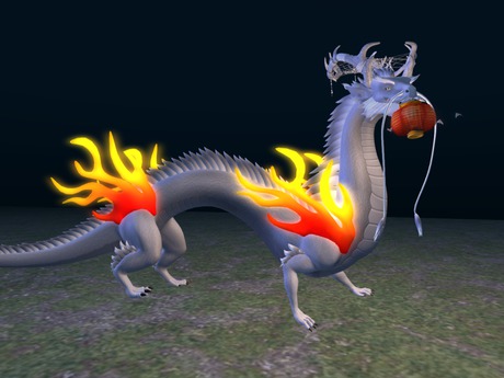 Second Life Marketplace - dragon flames