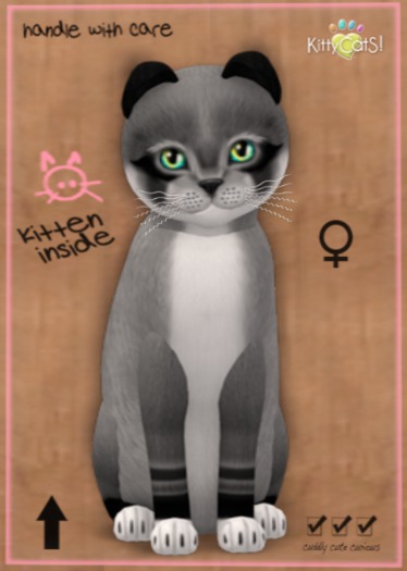 Second Life Marketplace - KittyCatS Box - New Born Kitten