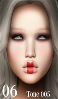 Second Life Marketplace - [Glam Affair] Dorothy Tattoo Face Applier ...