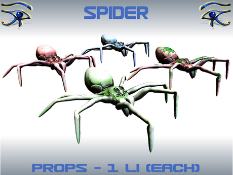 Second Life Marketplace - SPIDER - RGB - 4x