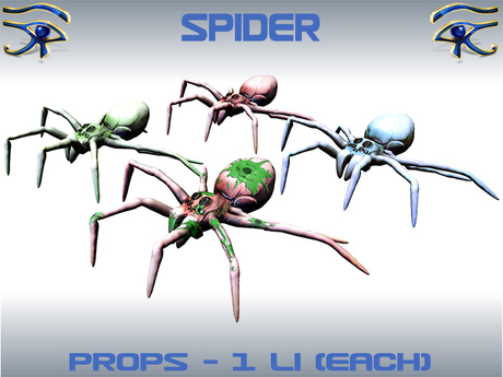 Second Life Marketplace - SPIDER - RGB - 4x