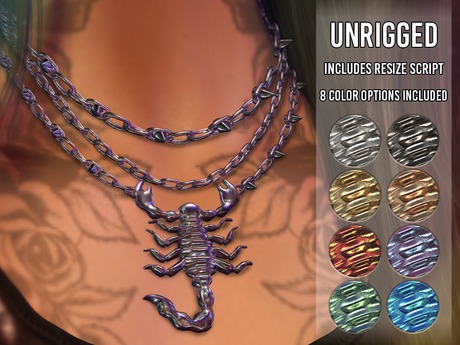 Second Life Marketplace - AsteroidBox. Scorpion Chains