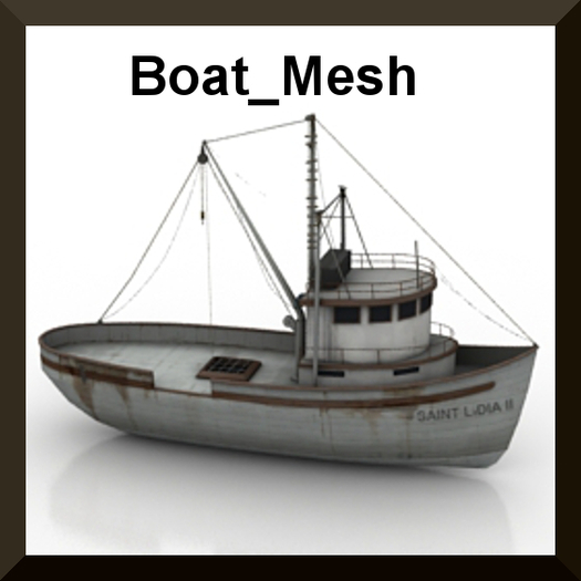 Second Life Marketplace - Boat__Mesh