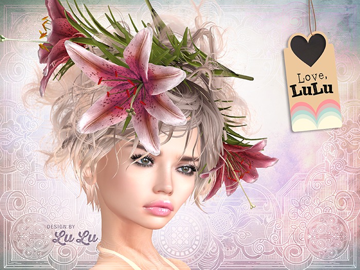 Second Life Marketplace - *LODE* Head Accessory - Ann Lily Duo [plum]