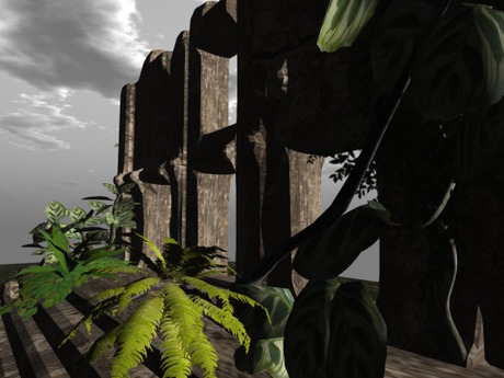 Second Life Marketplace - AUBC Jungle Stone Ruins