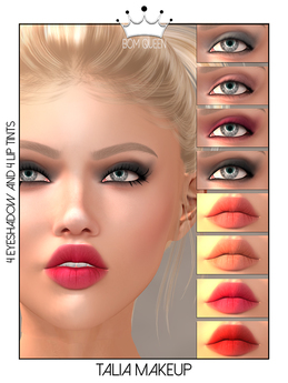 Second Life Marketplace - !BOM QUEEN!Talia Makeup Set BOM