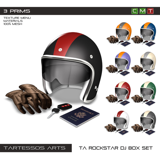 Second Life Marketplace - ::TA Rockstar Biker Set - Copy