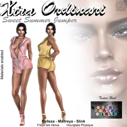 Second Life Marketplace - *XO* Sweet Summer Jumper