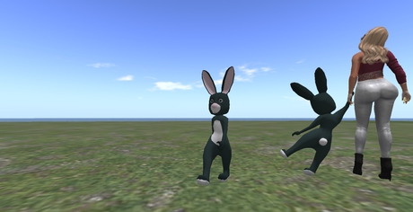 Second Life Marketplace - .:GBH:. Rabbit middle companion with color HUD