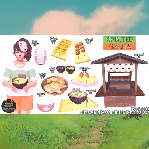 Second Life Marketplace - Junk Food - Spirited Masks