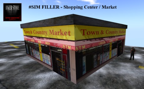 Second Life Marketplace - #SIM FILLER - Shopping Center / Market