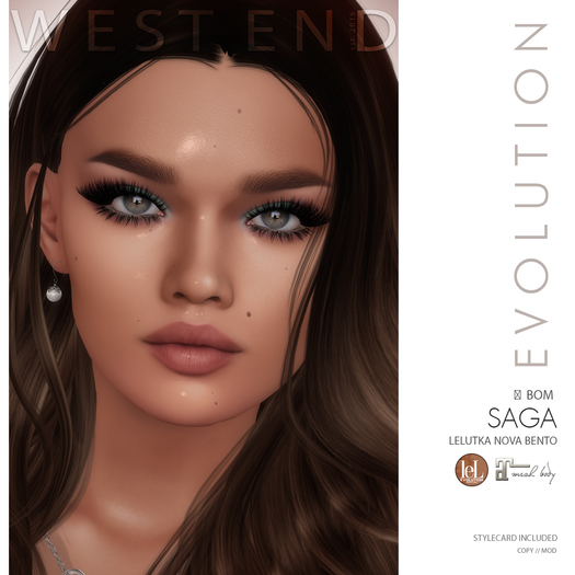 Second Life Marketplace - [ west end ] Shapes - Saga (Lelutka Nova ...