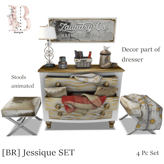 Second Life Marketplace - [BR] Jessique Dresser SET