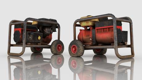 Second Life Marketplace - .::QUTWORLD Dirty Portable Generator::.FP