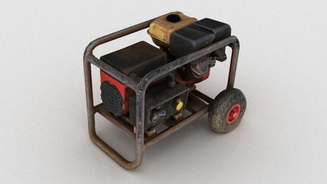Second Life Marketplace - .::QUTWORLD Dirty Portable Generator::.FP
