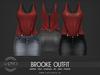 Second Life Marketplace - [JUSTICE] BROOKE OUTFIT - MERLOT